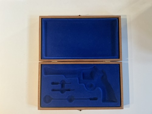 Smith Wesson Mahogany Wood Presentation Case Box 6 1/2 | eBay