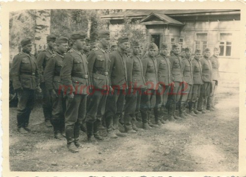Foto, WK2, Ostfront, Owssjankina, Ansprache OKW ü. Radio, 3.10.1941 ...