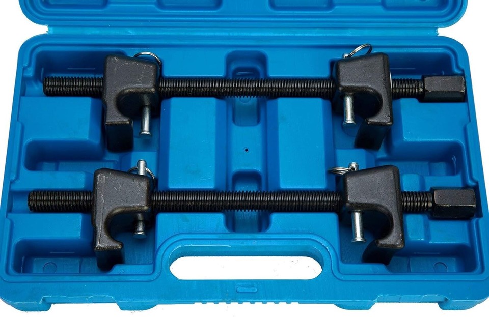 2Pcs Coil Spring Compressor Set MacPherson Strut Shock Absor Removal ...