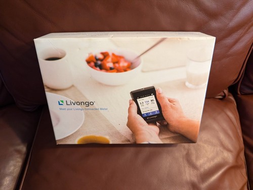 Livongo Connected Meter Kit With Test Strips Lancets Meter Lancing ...
