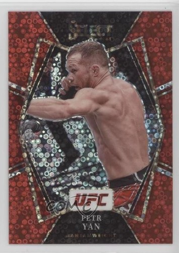 2022 Panini Select UFC Premier Level Red Disco Prizm /99 Petr Yan #103 ...