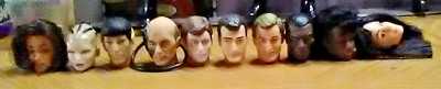 10 Mix RETRO / MEGO HEADS for 8 INCH FIGURE SPOCK / Mccoy MORE | eBay