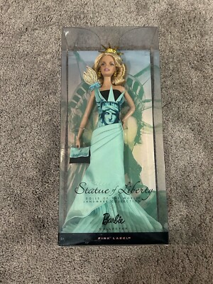 Statue of Liberty Barbie - Dolls Of The World - Barbie’s Pink Label ...