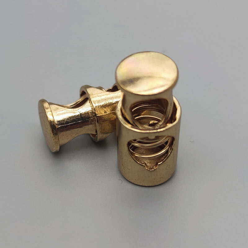 10Pcs Drawstring Stopper Cord Locks Single Double Hole Toggles for Bags ...