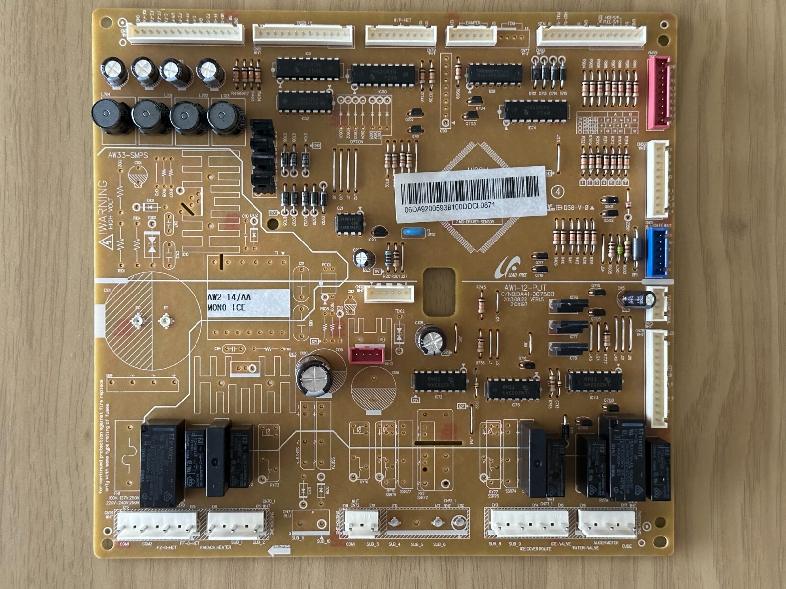 🌟 SAMSUNG MAIN REFRIGERATOR PCB DA92-00593B COMPATIBLE DA94-02679B | eBay