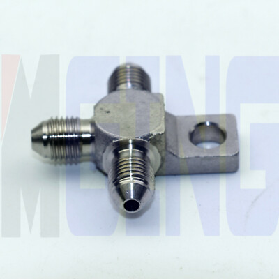 3an an-3 Stainless Steel JIC3 AN3 3-Way Male Brake Hose Fittings Tee ...