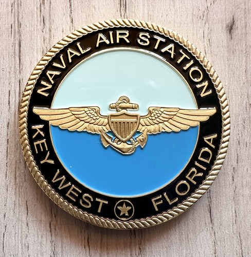 USN NAVY NAVAL AIR STATION KEY WEST FLORIDA CHALLENGE COIN | eBay