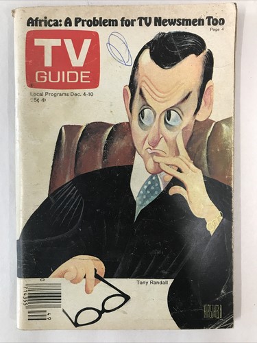 TV GUIDE MAGAZINE-DEC 4-10 1976-VOL 24 No.49 #1236-TONY RANDALL | eBay