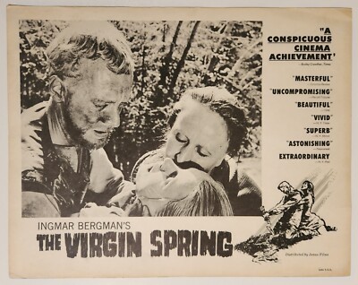 The Virgin Spring U.S. Scene/Lobby Card (1960, Janus Films) Ingmar ...