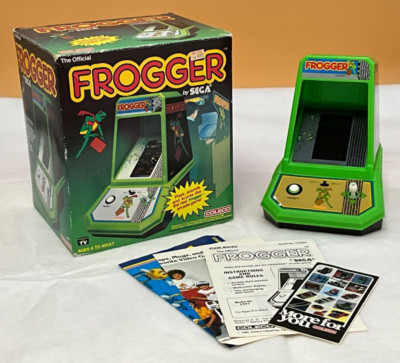 FROGGER COLECO MIDWAY VINTAGE HANDHELD TABLETOP ARCADE GAME, 1982, VERY ...