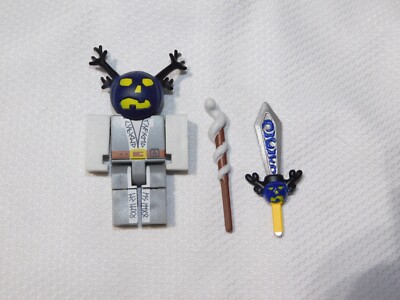 Roblox Matt Dusek Action Figure w/ Staff & Particle Sword Blade of the ...