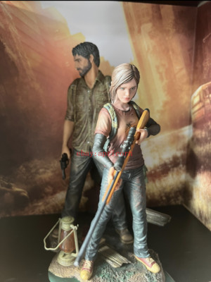 The Last of Us Part II Joel Elli Statue Figure Collection Model Limited ...