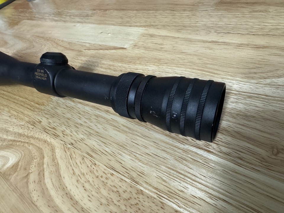 Redfield Tracker 3-9X40mm 1 inch Tube Rifle Scope, Duplex Reticle Matte ...