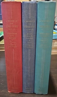 A Treasury Of the Theatre John Gassner 3 Volume Set 1951 HC | eBay