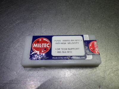 Mil-Tec Carbide Milling Inserts QTY10 HV5SL-008SS-RH-MTC21 HV5 ...