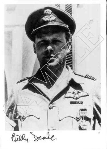 STTF07 WWII WW2 RAF Battle of Britain ace DRAKE DSO DFC* hand signed ...