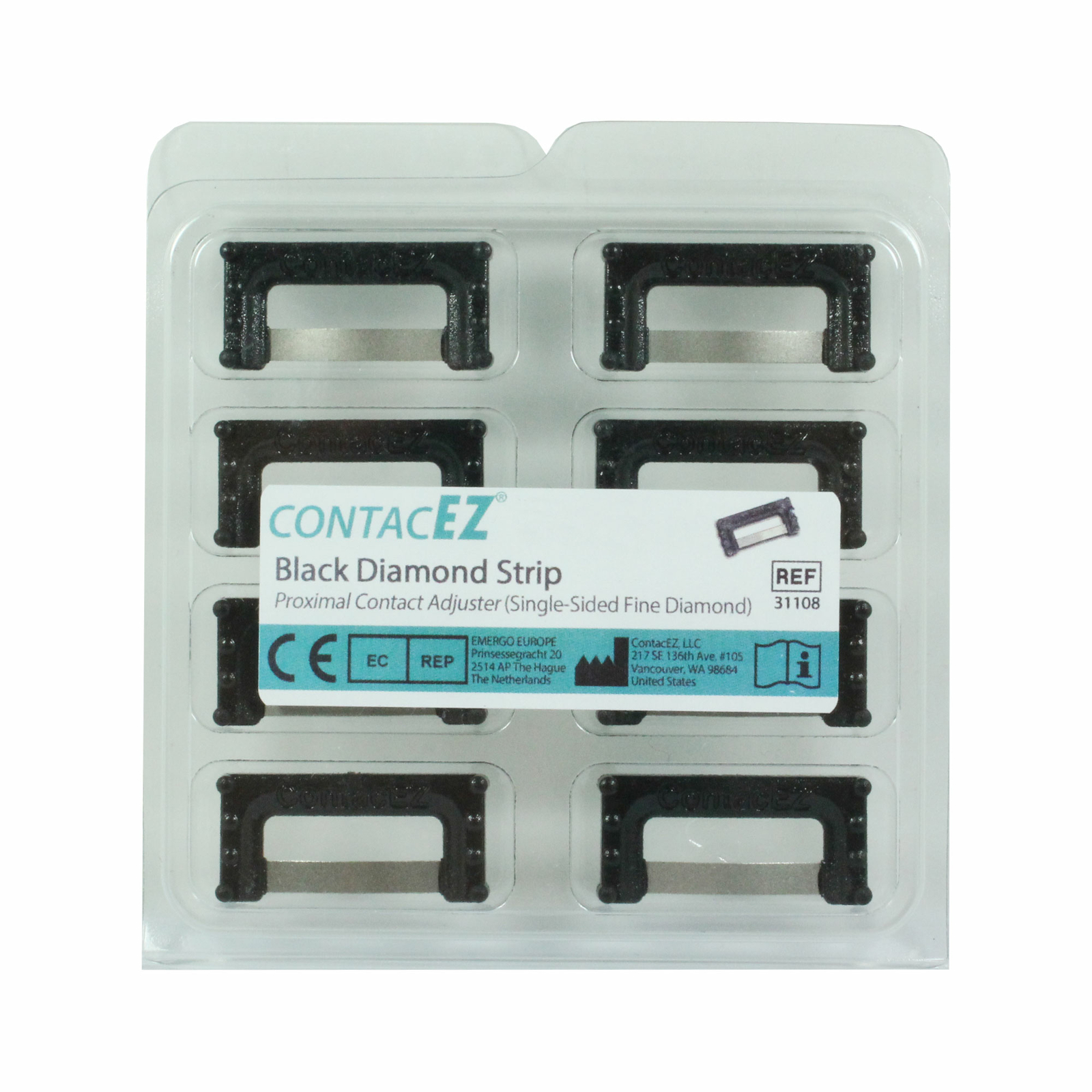 Dental ContacEZ Restorative Strip Crown Veneer Proximal Reduction 8pcs ...