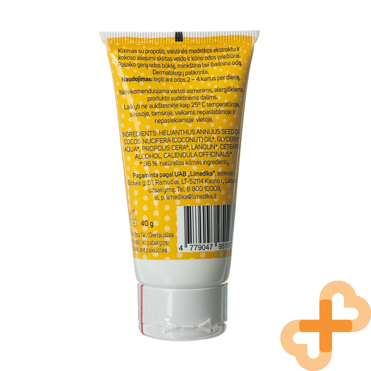 AMEDIPLUS Propolis - Calendula Cream 40 g Face and Body Softening and ...