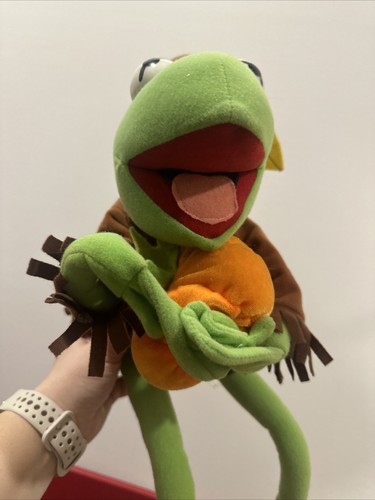 Halloween Sesame Street Plush Kermit The Frog Pumpkin Robin Hood Fall ...