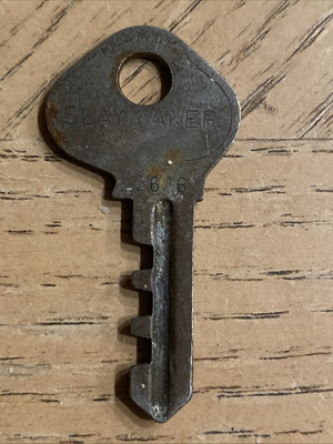 Vintage SLAYMAKER USA Original Key #2626 / Free Shipping | eBay