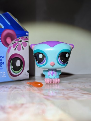 NEW LPS #137 Blue Owl Generation 7 Series 3 Blind Box Littlest Pet Shop ...