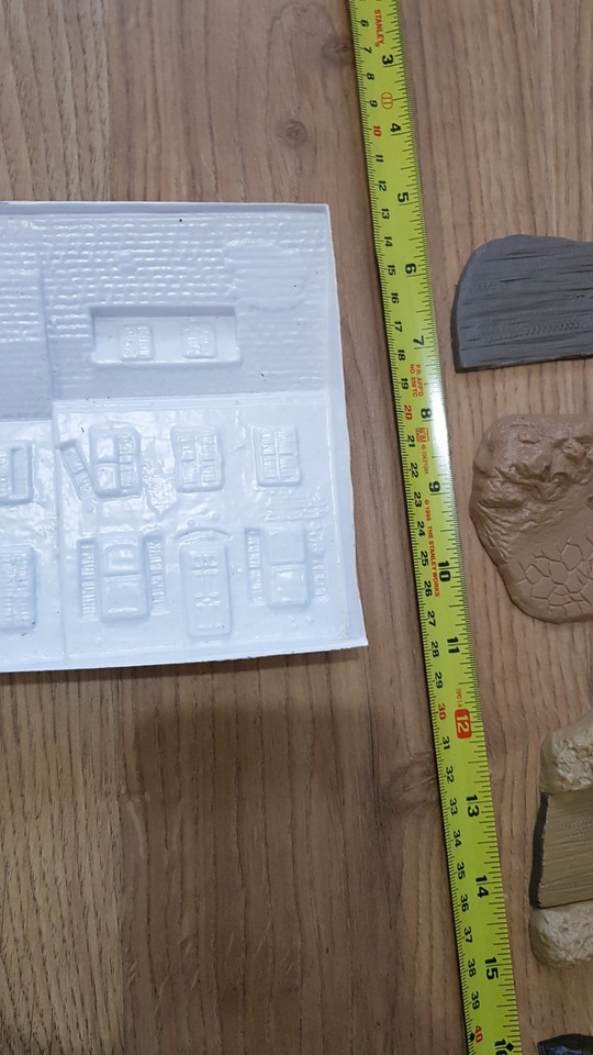 vintage matchbox & other model kit parts military vac form dioramas & a ...