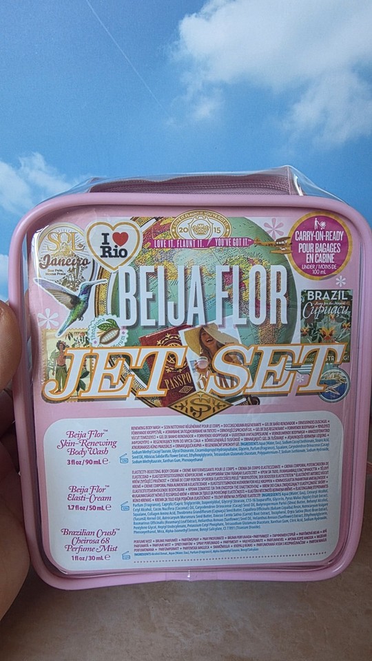 A Sol de Janeiro Beija Flor Jet Set,Gift Set, Beauty Travel Body Kit ...
