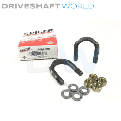 Spicer 1210/1310/1330 Series Driveshaft U-Bolt Kit 2-94-28X | eBay