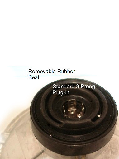 7" Tri Bar Street Hot Rat Rod H4 Headlights Interchangeable Colored ...