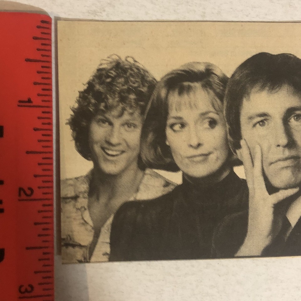 Three’s A Crowd TV guide Print Ad John Ritter Tpa1 | eBay