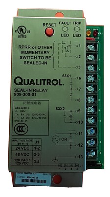 (NEW) QUALITROL SEAL-IN RELAY 909-300-01 / 90930001 | eBay