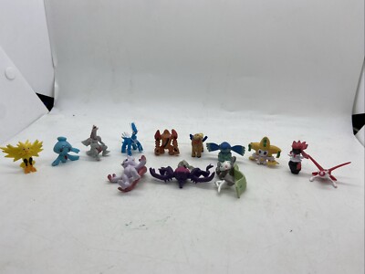 RL PK Pokemon Lot Of 13 1" Legendary Pokémon Mini Figures L1 | eBay