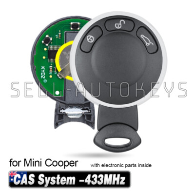 433MHz CAS for BMW Mini Cooper Countryman 2007-2014 Rechargeable Remote ...