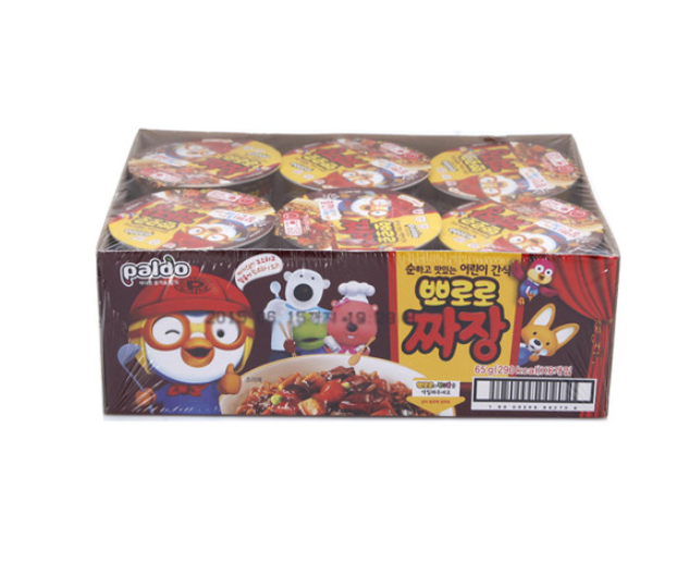 Korean Instant Black Bean Sauce Cup Ramen Noodle Ramyun 6Pack ...