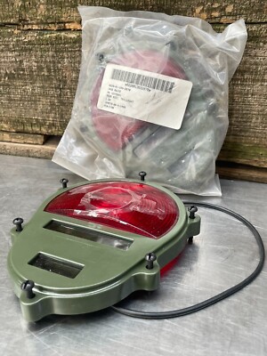 HMMWV M998 M-SERIES M1101 Rear Tail Light Stop Light Lens Cover RED w ...