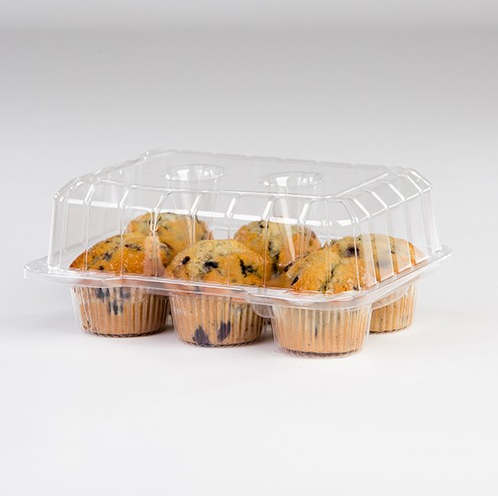 OPS Plastic Food Container Clear 9.375" L x 6.75 W x 4.062" D | 350 ...