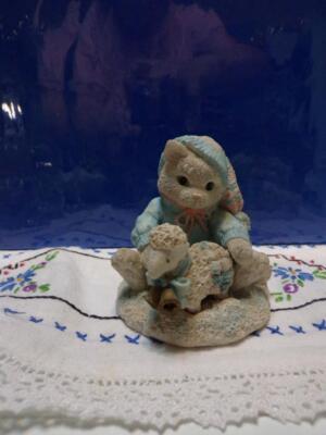 Enesco Calico Kittens ‘Ewe Warm My Heart’ Cat And Lamb Figurine | eBay