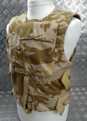 DDP Camo Body Vest CBA Combat Body Cover Old Pattern UK Desert ...
