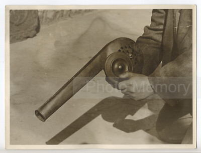 Antique Hand Crank Fire Blower, 19th century prop - Photo c. 1925 | eBay