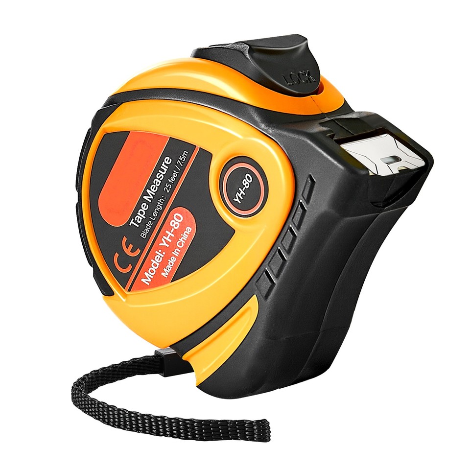 Uimoso Retractable Tape Measure 7620mm with Dual Metric and Imperial ...