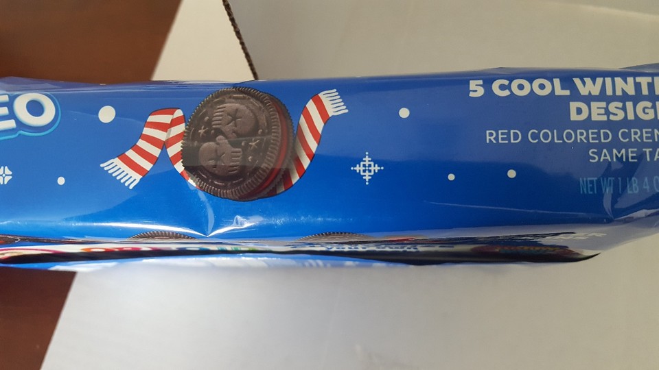 Nabisco Oreo Joy Red Cookies Christmas Limited Edition 1 lb 4 oz Exp ...