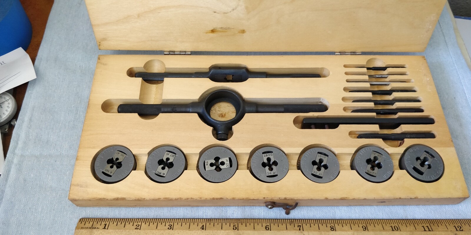 Greenfield Threading 1387 Little Giant Tap & Die Set 423159 | eBay
