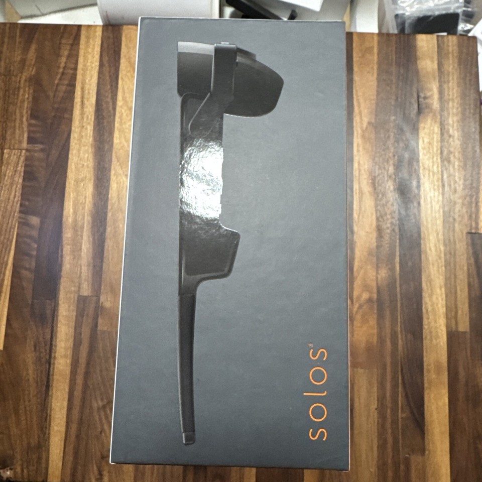 Solos Smart Glasses with Widescreen Display, Microphone & Vista Display ...