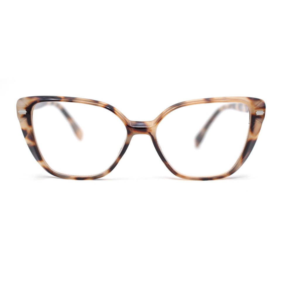 Retro Womens Classy Oversized Rectangular Cat Eye Reading Glasses | eBay