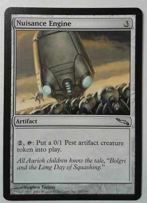 Nuisance Engine *Uncommon* Magic MtG x1 Mirrodin SP | eBay