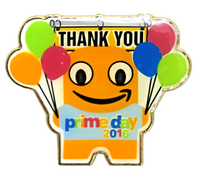 Prime Day 2016 RARE Thank You Amazon Peccy Employee Pin | eBay