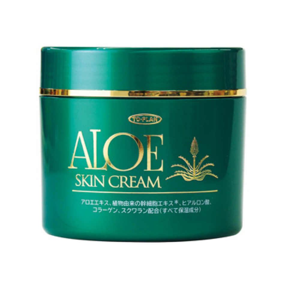 TO-PLAN Aloe Skin Cream with Hyaluronic Acid 180g 2Pack Set Made in ...