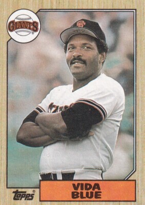 VIDA BLUE 1987 Topps #260 | eBay