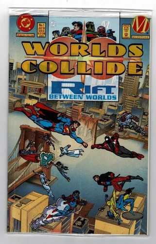 Worlds Collide Rift Between Worlds #1 - DC Comics - 1994 - Sealed | eBay
