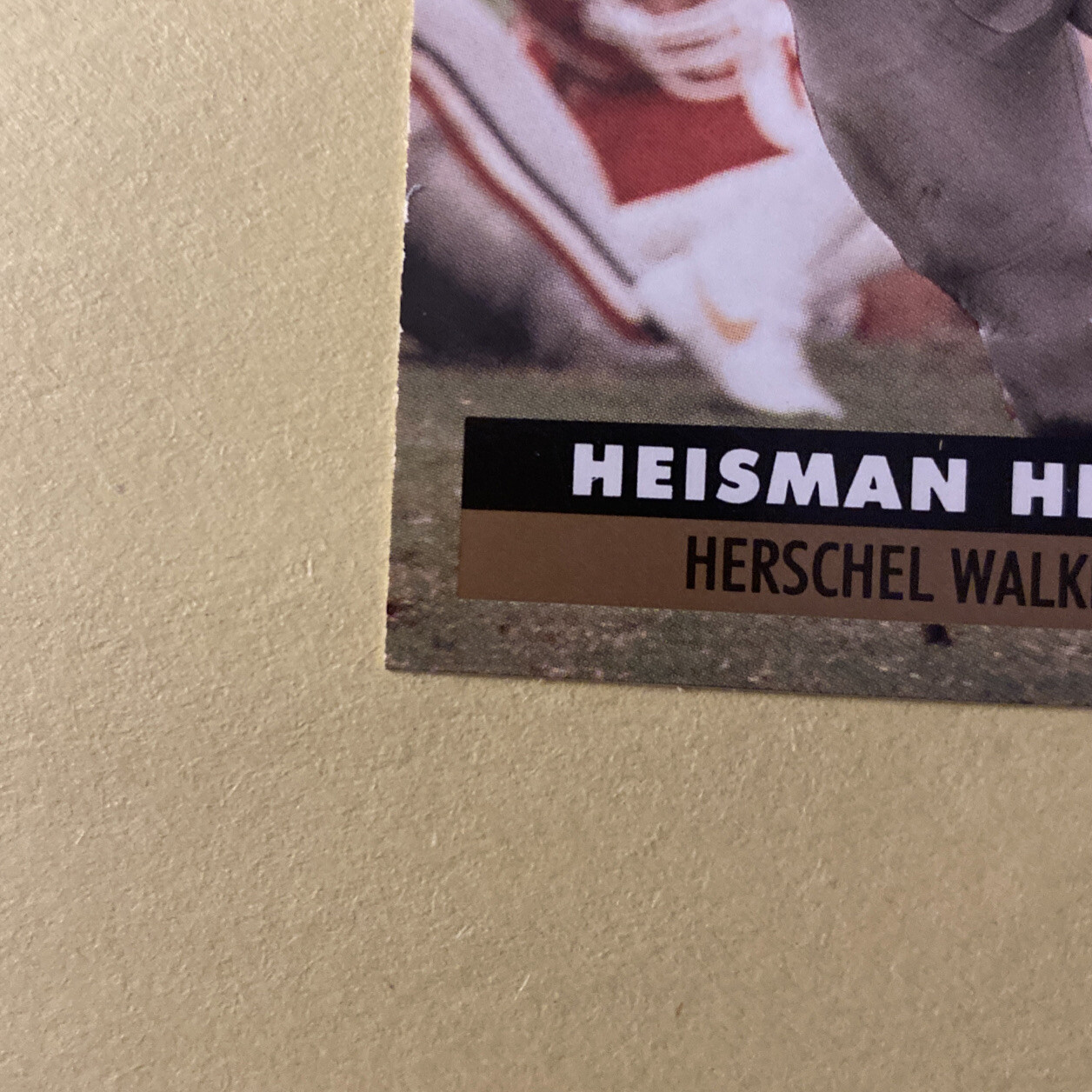 Herschel Walker 1991 Pro Set 44 Heisman Hero Georgia NFL Football Free ...